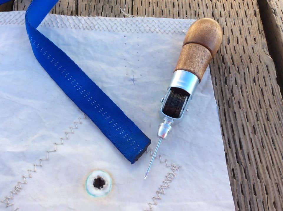 Make your own sail repair kit