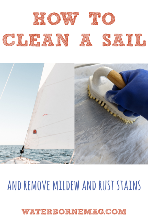 Sail cleaning 101 – how to clean sails and tackle common stains